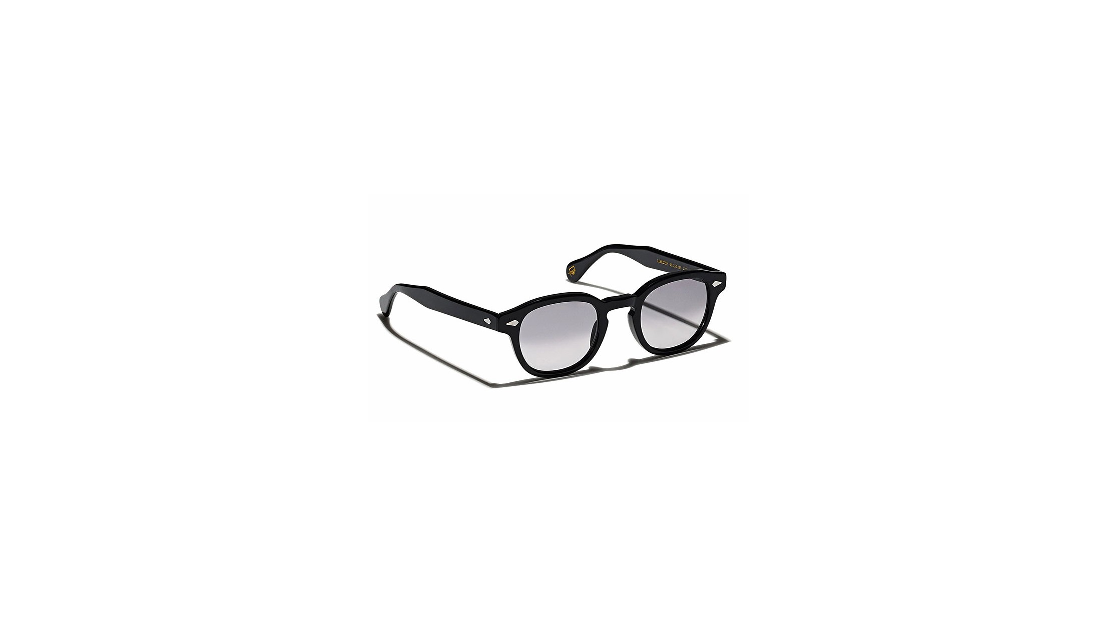 Moscot Custom Made Tints LEMTOSH SUN Black - American Grey Fade ...