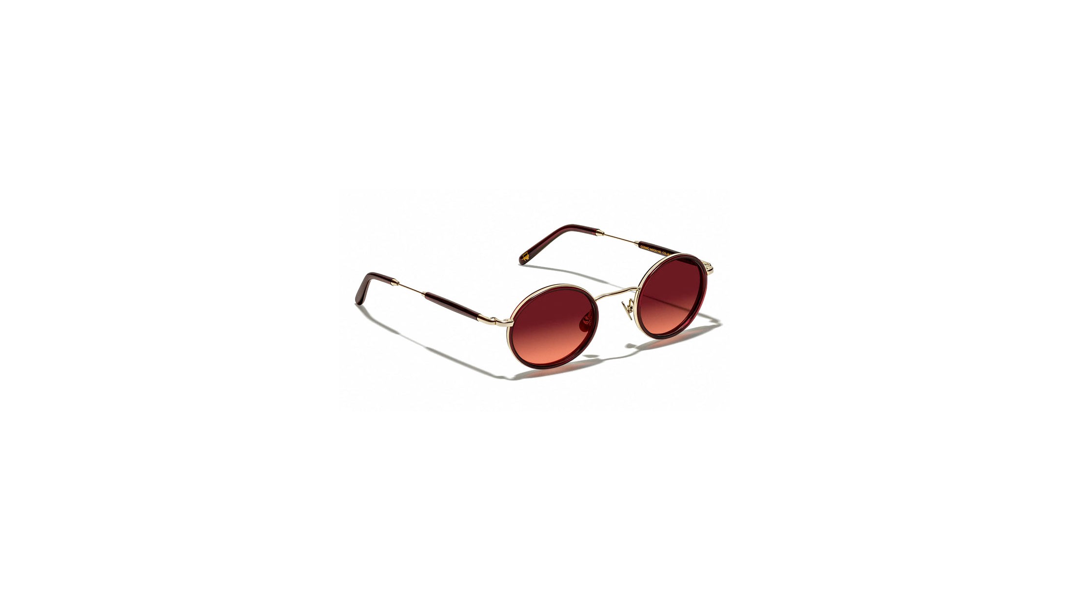 Lunettes de soleil Moscot COSNIC SUN Burgundy - Cabernet | Archimbaud ...